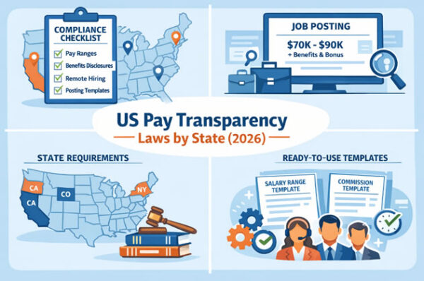US Pay Transparency Laws by State (2026) + HR Checklist